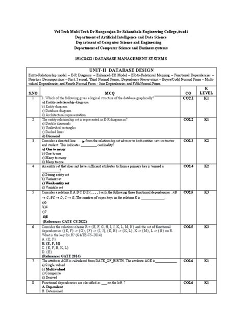 dbms qb unit 2 pdf data management computer data
