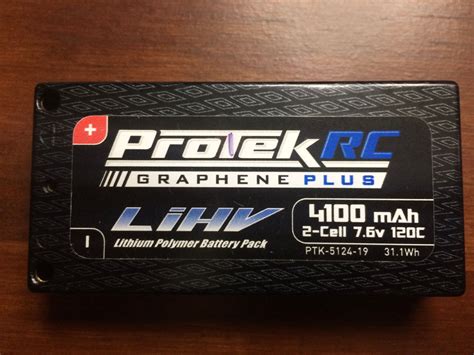 Protek Graphene Plus 4100mah Lcg HV LiPo Very Nice Condition Around 20 Cycles R C Tech Forums