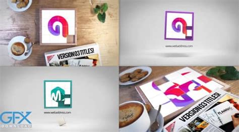 پروژه آماده افتر افکت نمایش لوگو با پازل