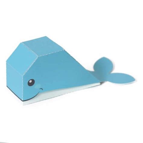 Caixa Baleia Imprima Corte E Monte Nilmara Quintela Paper Designer