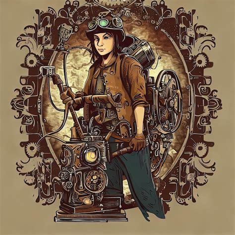 Premium Vector Caped Crusader Captivating Superhero Tee Against Urban Skyline