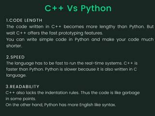 C Vs Python The Best Ever Comparison PDF