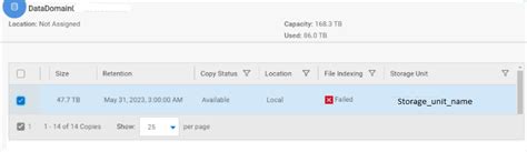 Indexing Jobs Fail After Successful Nas Backups Due To Bad Search Connection To Data Domain