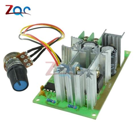 Dc 10 60v 20a 1200w Pwm Motor Speed Controller Switch Current Voltage Regulator High Power
