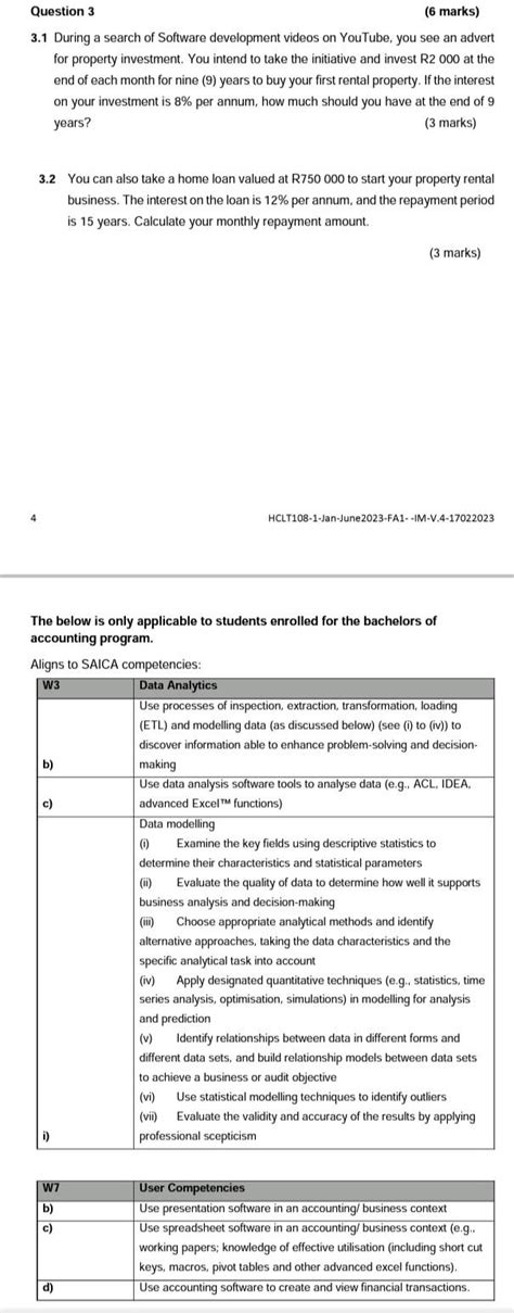 solved question 3 6 marks 3 1 during a search of software