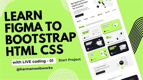 Jaspreet Singh On Linkedin Learn Bootstrap Html Css Step By Step From Figma Design To Html Live