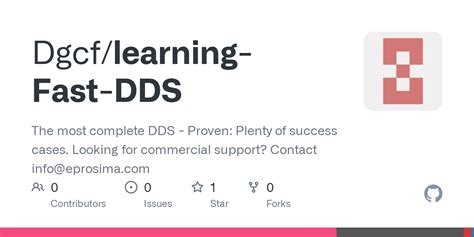 GitHub Dgcf Learning Fast DDS The Most Complete DDS Proven Plenty