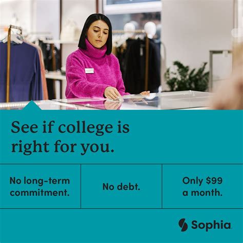 Sophia Learning On Linkedin Thinking About College But Not Sure Youre Ready To Commit Sophia
