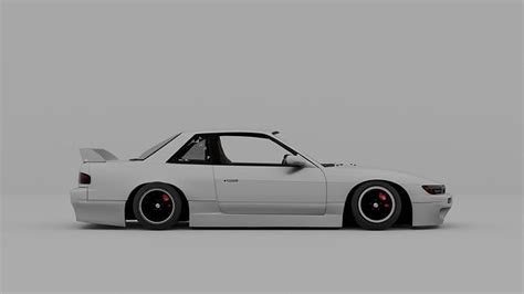 Jdm S13 Drift Car 3d Model Cgtrader