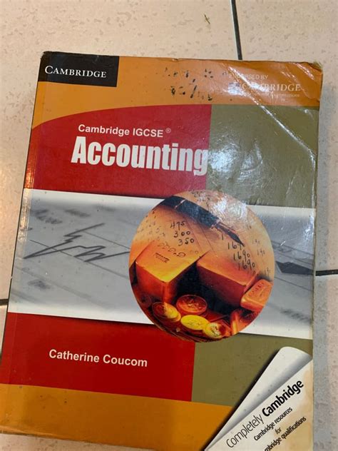 Cambridge Igcse Accounting Hobbies And Toys Books And Magazines Textbooks On Carousell