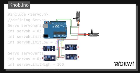Solar Tracker Wokwi Esp32 Stm32 Arduino Simulator