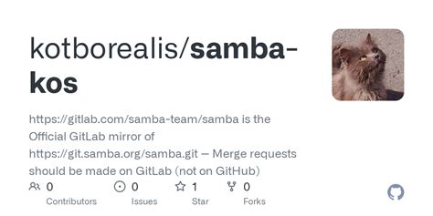 Github Kotborealissamba Kos Samba Teamsamba Is The Official Gitlab