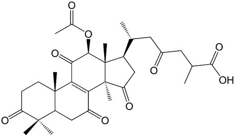 Ganoderic Acid F Cas 98665 15 7 Planta Analytica Inc