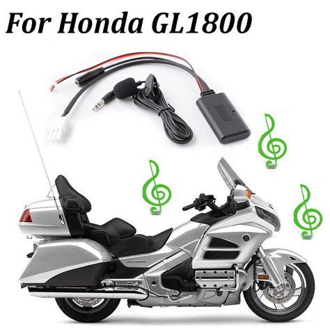 3 Pin Wireless Bluetooth Connection Adapter Auxmic For Honda Gl1800