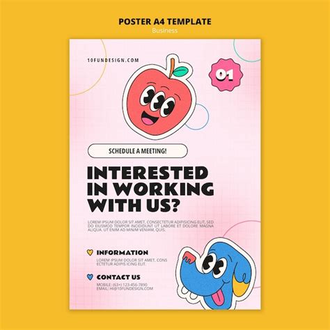 Free Psd Flat Design Business Template