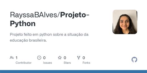 github rayssabalves projeto python projeto feito em python sobre a