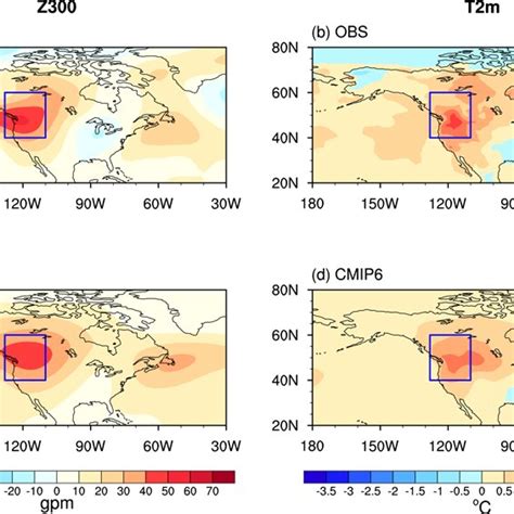 Composite Of A 300‐hpa Geopotential Height Anomalies Shading