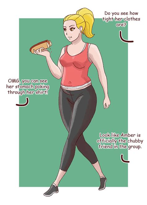 Weight Gain Sequence Amber Part 3 By Squishcomplex On Deviantart