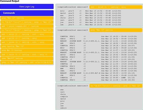 You Have Been Asked To Parse A Log File Of Logins To Determine Various Information About Who Is