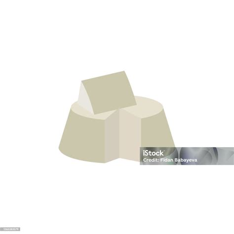 리코타 치즈 컬러 아이콘 서명 및 기호는 웹 로고 모바일 앱 Ui Ux에 사용할 수 있습니다 개념에 대한 스톡 벡터 아트 및 기타 이미지 Istock