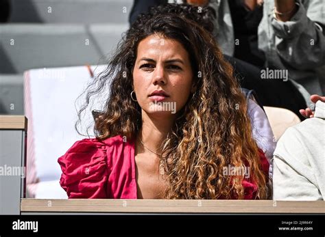 Noura El Shwekh Wife Of Jo Wilfried Tsonga During The Day Three Of
