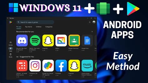 Install Google Play Store On Windows Windows Subsystem For Android WSA ELECTRO TECH ViDoe