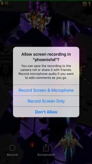 cómo grabar audio para un juego en iphone