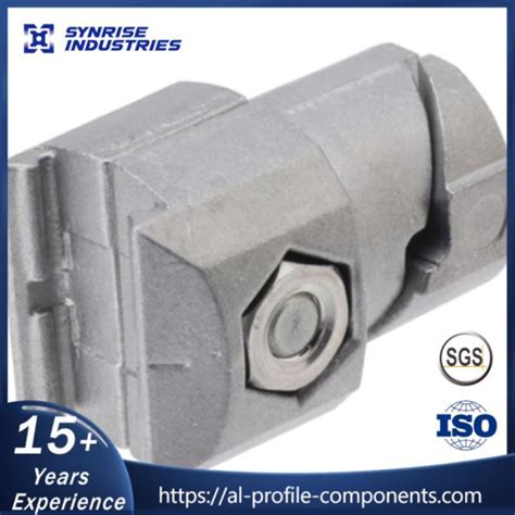 Aluminum Alloy Connector Inner Type Outer Dimensions Lean Pipe Joint And Lean Pipe Connector