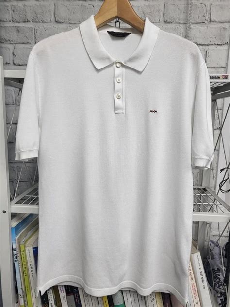 에르메네질도 제냐 블랙라벨 남성 카라 명품 반팔티셔츠 헬로마켓