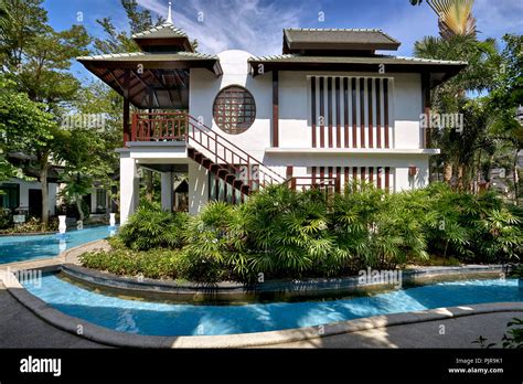 Thailand Traditional House Thailand Architecture Southeast Asia Stock