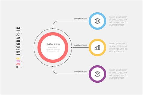 인포그래픽 비즈니스 프로세스 데이터 시각화 워크플로 레이아웃 다이어그램 배너 웹 디자인에 사용할 수 있습니다 벡터 그림입니다
