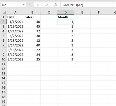 How To Sum By Month In Excel Step By Step Example