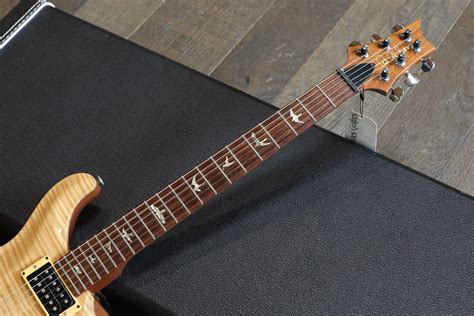 1997 Prs Custom 22 Stoptail 10 Top Electric Guitar Natural Flame Ohsc Lovies Guitars