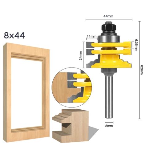 Door And Window Reversible Joinery Router Bit Wardrobe Door Glass Door