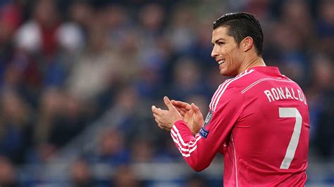 Cristiano Ronaldo Pink Jersey