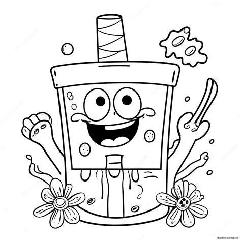 Stoner Spongebob Coloring Page 66512 53459