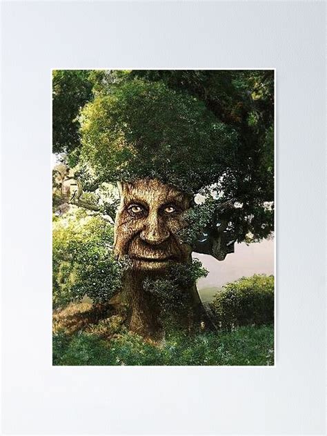 Wise Mystical Tree Poster For Sale By ClassyC Redbubble