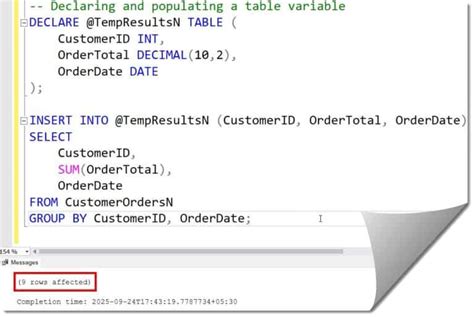 Sql Server Insert Into Temp Table Sql Server Guides