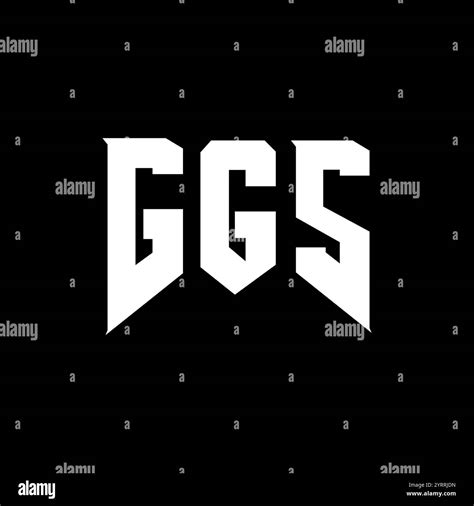 Ggs Letter Logo Design For Technology Company Ggs Logo Design Black