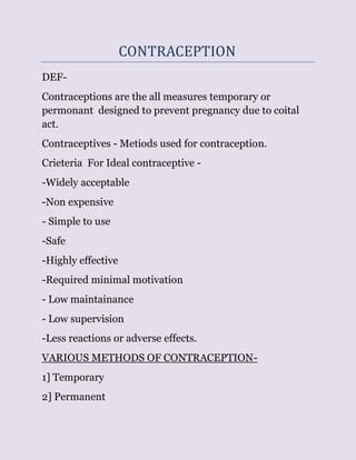 CONTRACEPTION WITH QR CODE Pdf Infertility Reproductive Health