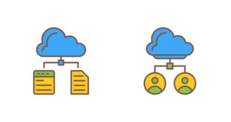 File And Cloud Icon Vector Art At Vecteezy