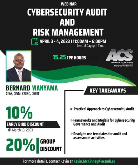 Acs Data Governance Cyber Security It Audit On Linkedin Cybersecurity Audit It