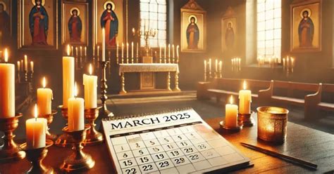 Церковний календар на березень 2025 року коли святкуємо Благовіщення