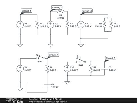 Physics Lab 0 Circuit CircuitLab