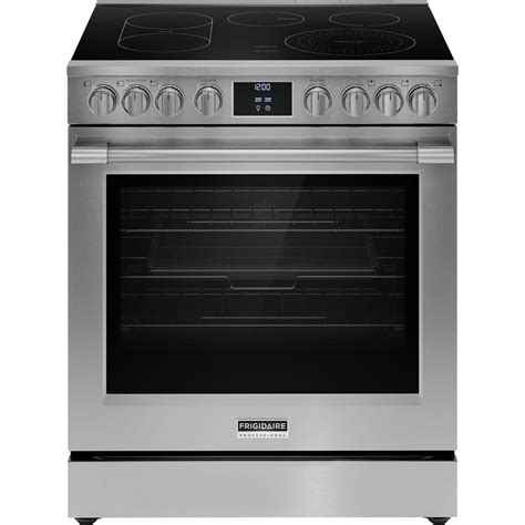 Frigidaire Professional 30 In 5 Element Slide In Electric Range In