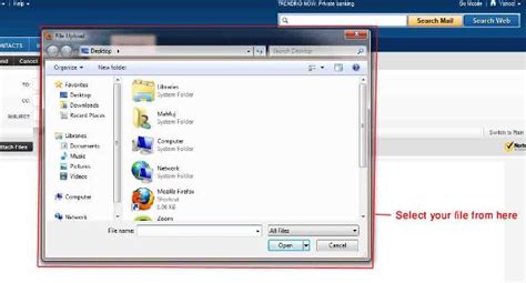 Cannot Attach Files In Yahoo Mail Techyv Com