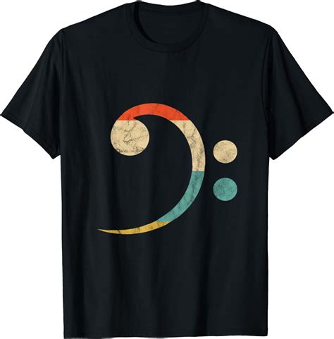 Bass Clef Bass Guitar Player Bassist Bass Player Band T Shirt