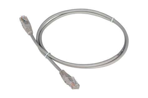 Патч корд Rj45 Rj45 Twt 4 пары Utp категория 5е 50 м серый 45 45 50 Gy выгодная цена