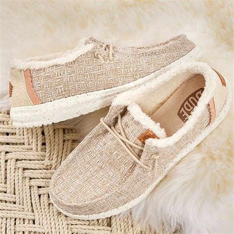 Womens Heydude Wendy Slip On Casual Shoe Natural Journeys