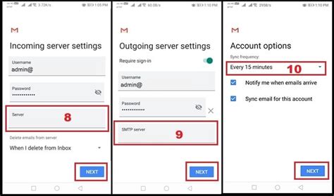 How To Configure Webmail On Android Phone Using Gmail App G Online Sites